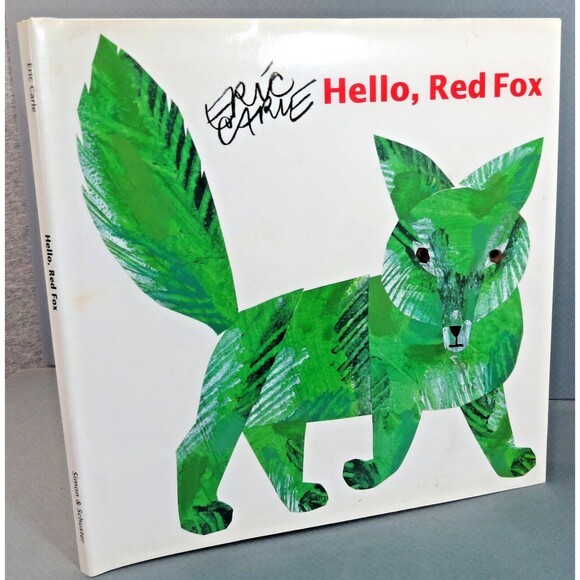 Other | Hello Red Fox By Eric Carle Hardcover Optic Illusion Type Book ...